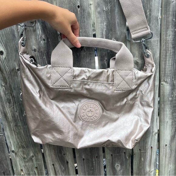 Kipling | Bags | Kipling Kala Mini Metallic Handbag | Poshmark